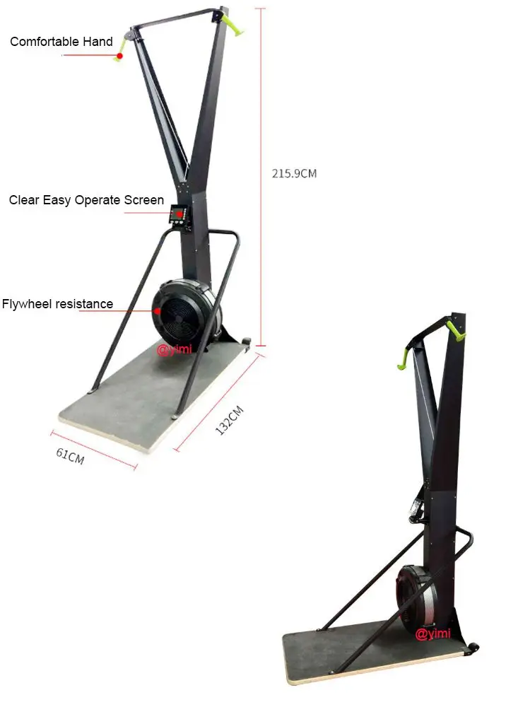 2019 New Rower Exercise Equipments Ski Machine Crossfits - Buy Ski ...