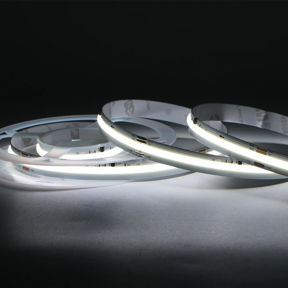 COB LED Strip Chase Light 24V Addressable Single Color Water Following ...