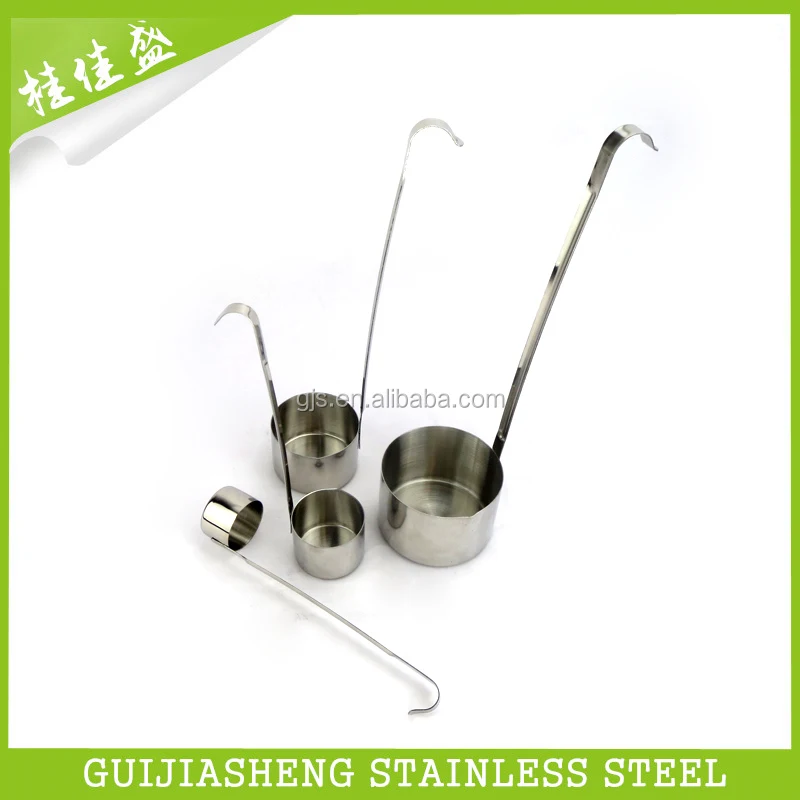 High Quality Long Handle Stainless Steel Wine Dipper With Hook For ...