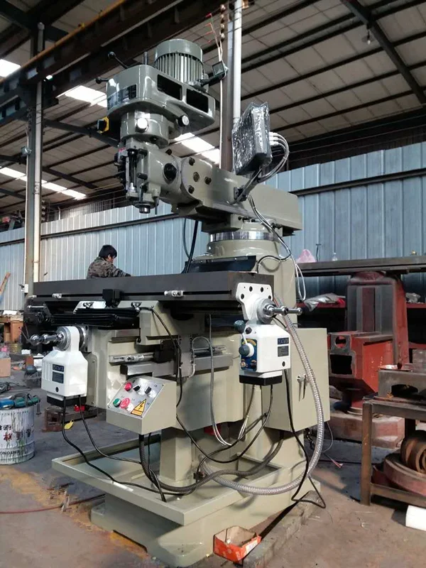 High Speed Taiwan Turret Head Milling Machine - 3HP 5HP