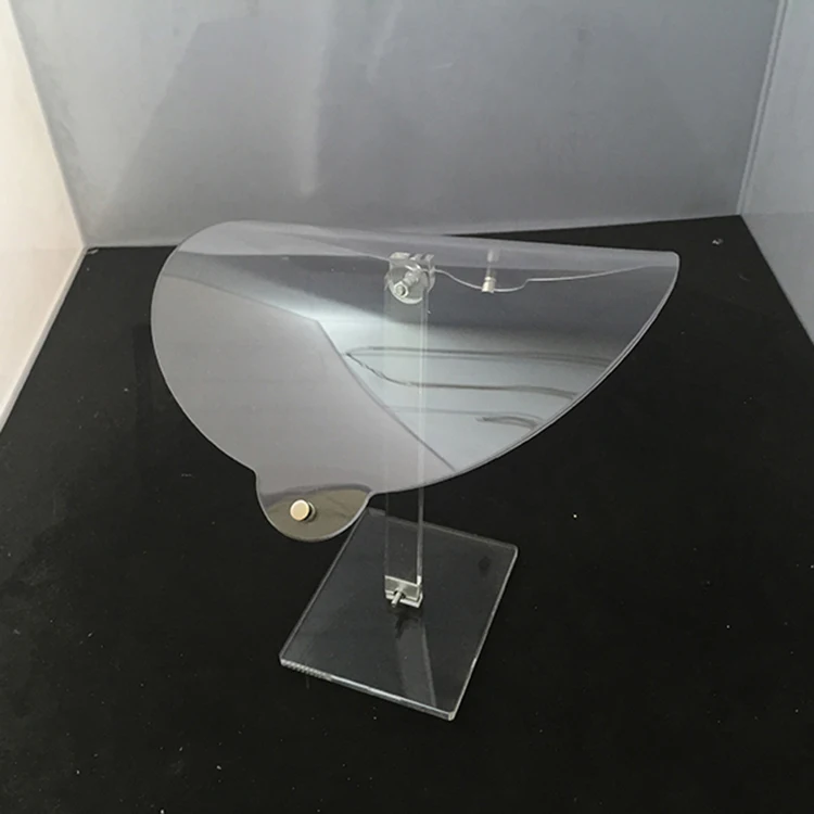 2019 Premium Foldable Clear Acrylic Facial Mask Holder Display Stand
