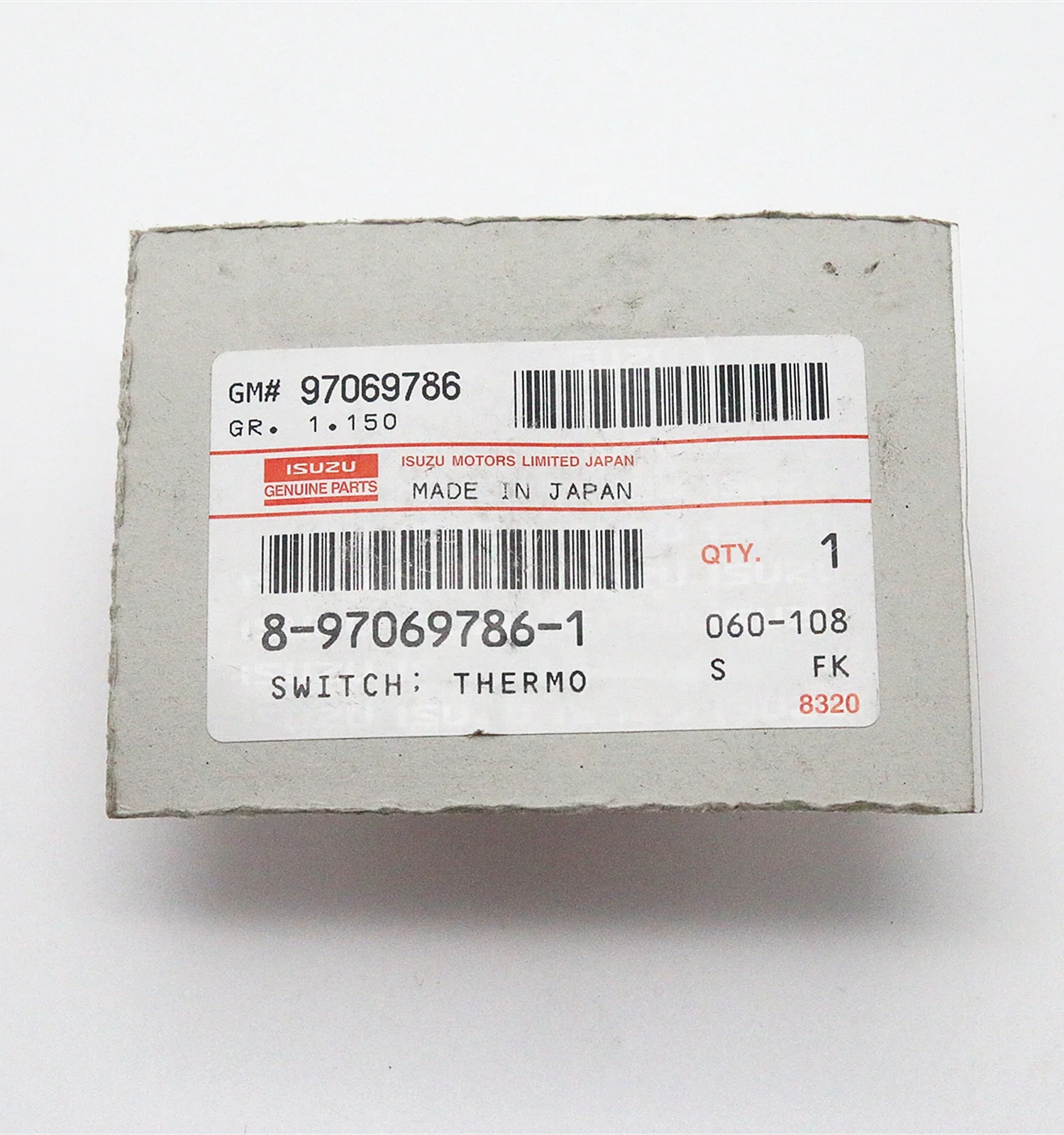 Genuine Thermometer Switch for ISUZU NPR NQR NKR 8970697861