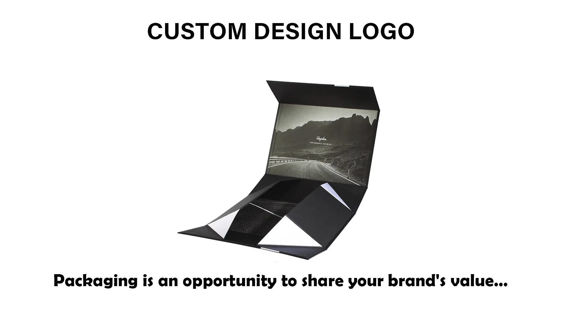 Custom Collapsible Clothing Folding Flat Pack Magnetic Magnet Paper ...