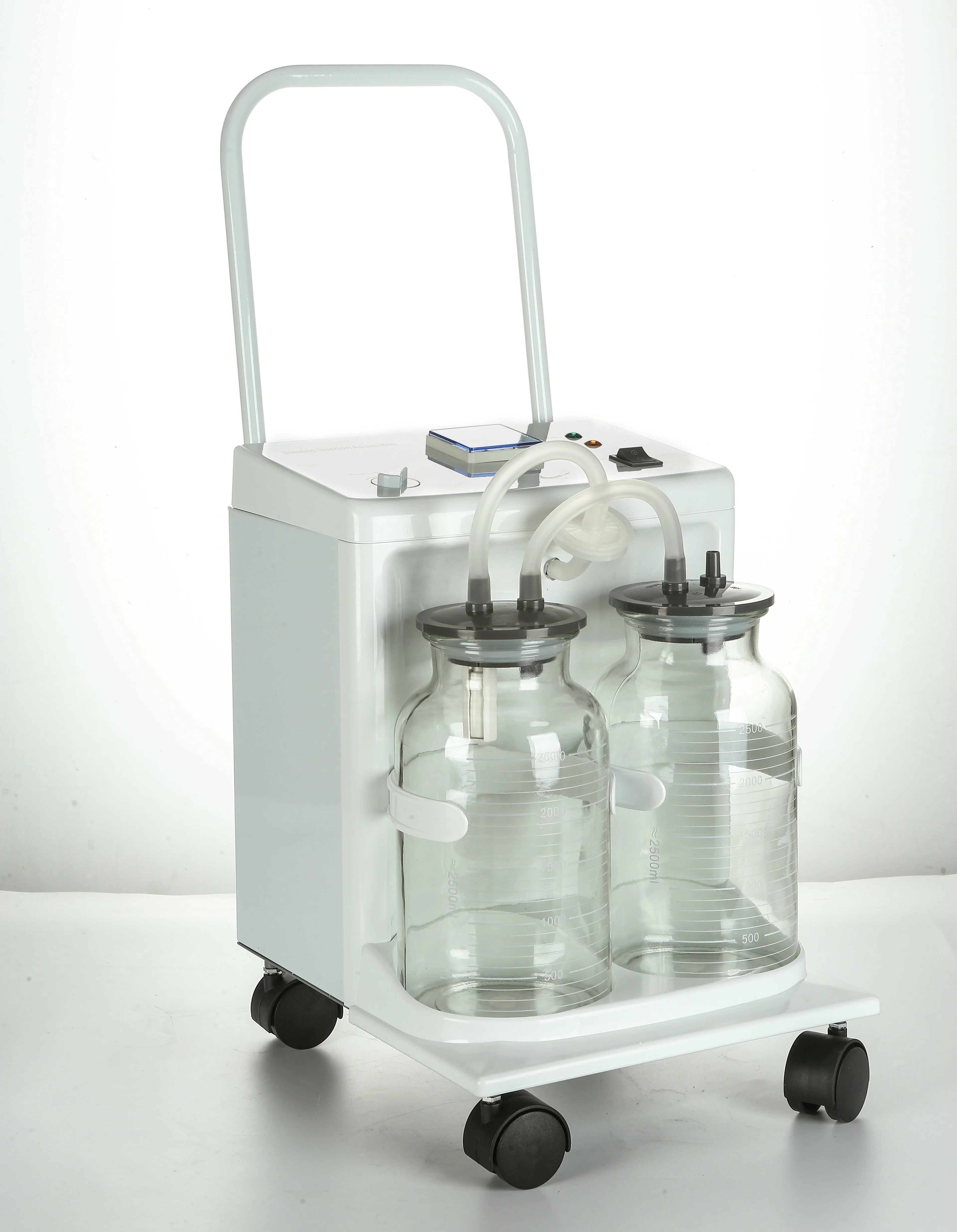 Hospital Electric Double Bottles Apparatus Aspirator Suction Machine ...