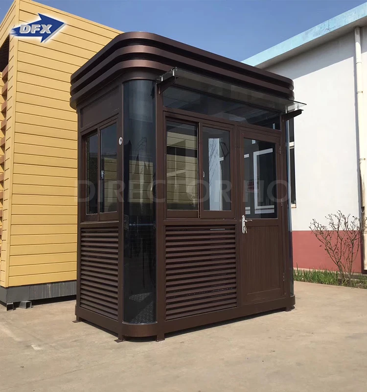 Low Cost Outdoor Insulated Prefabricated Portable Guard House Security ...