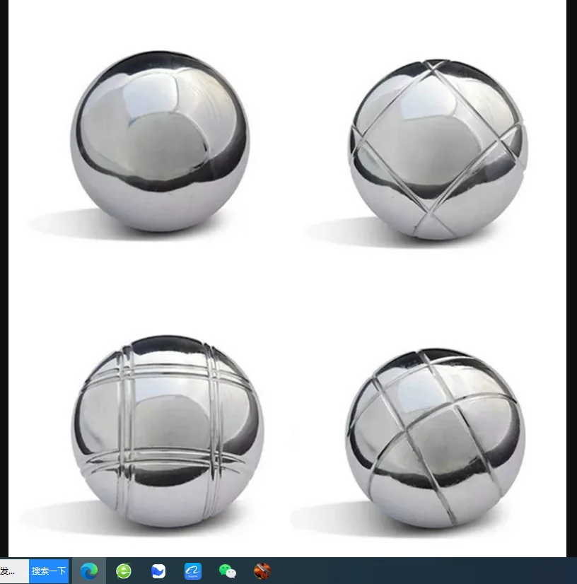 Great Feedback Mini Boules Set 6pcs Chrome Plated - Buy Great Feedback ...