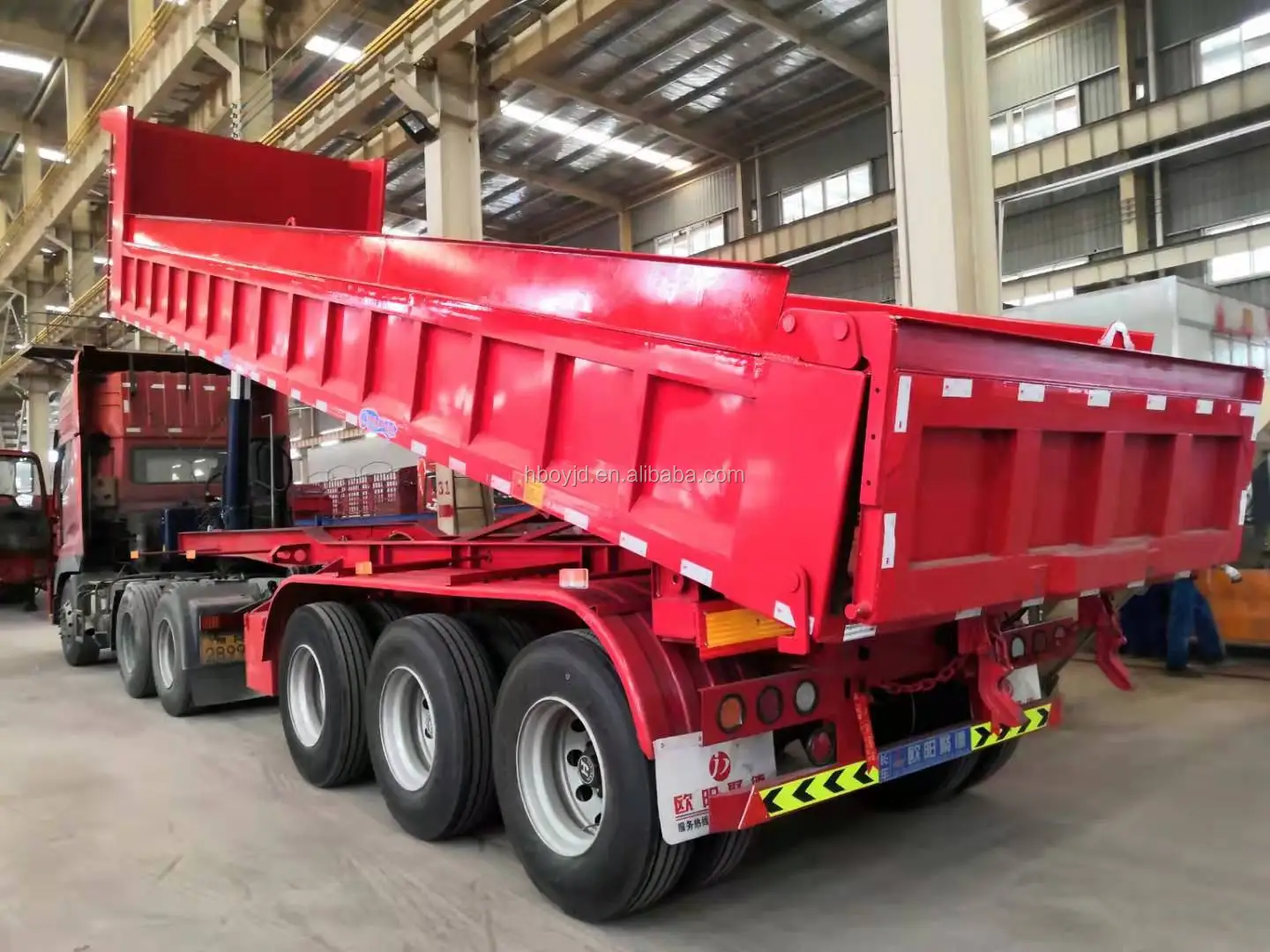 Self-loading Rear Dump Tipper 10M - Heavy Duty Truck Trailer