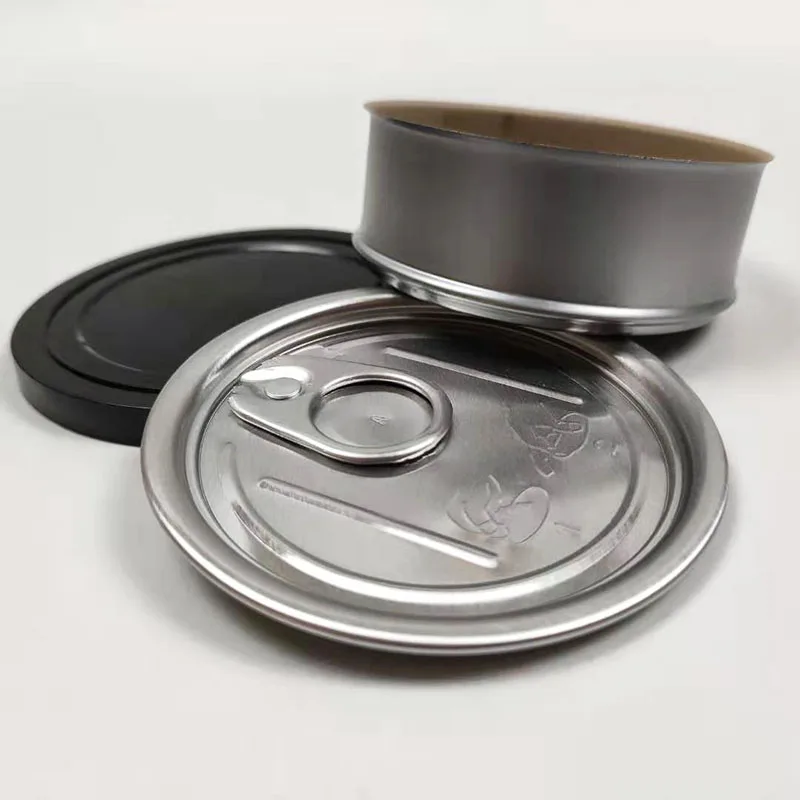 100ml Empty Caviar Tins for Canned Tuna - Metal Packaging, OEM