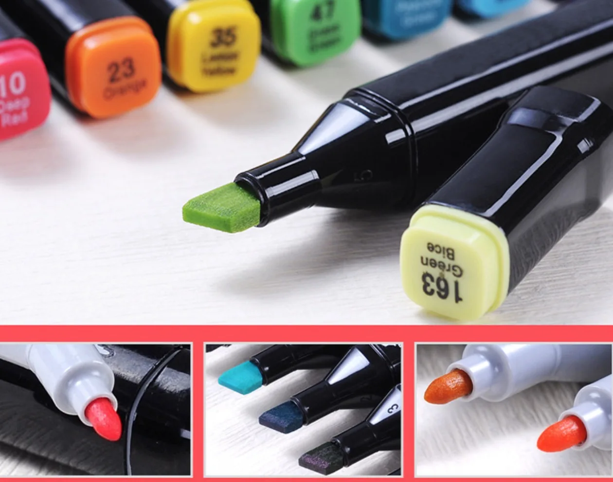 262 Colors Alcohol Markers - Dual Tip Art Markers for All