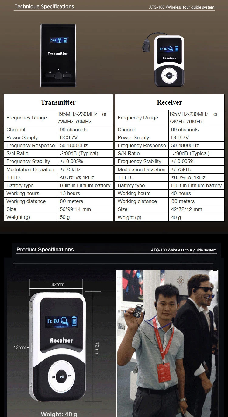 Tour Guide System With Good Sound Quality And Excellent Performance ...