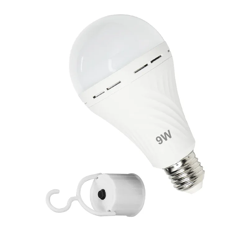 Rechargeable Led Emergency Bulb E27 9w 12w Led Lamp Light For Indoor ...