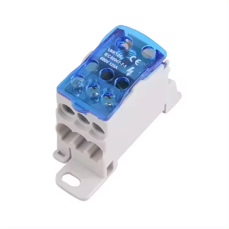 Power Distribution Block Copper Terminals Block Connectors UKK 80A 125A ...