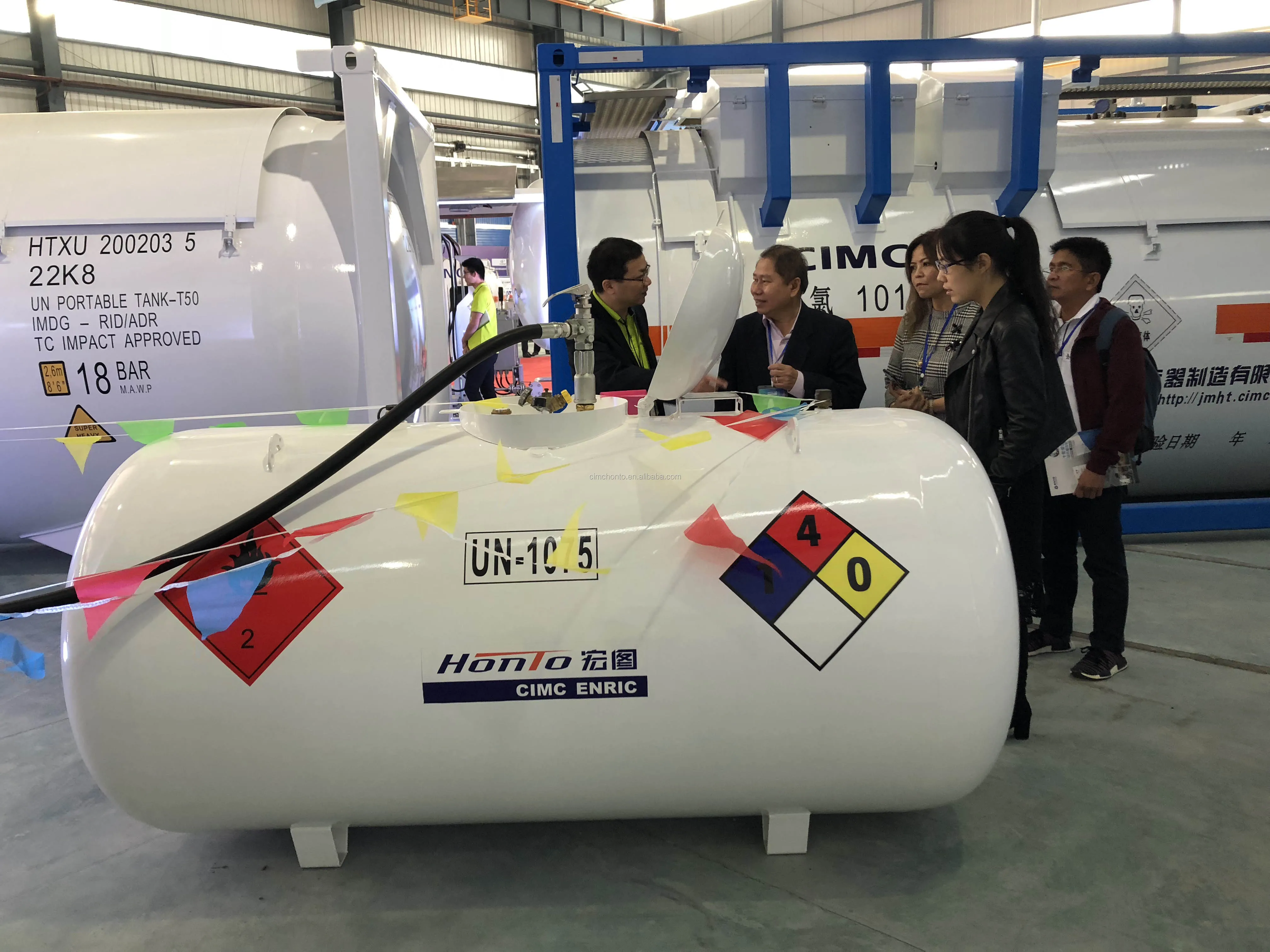 1 Ton 1000 Gallon LPG Propane Gas Storage Tank - CIMC HONTO