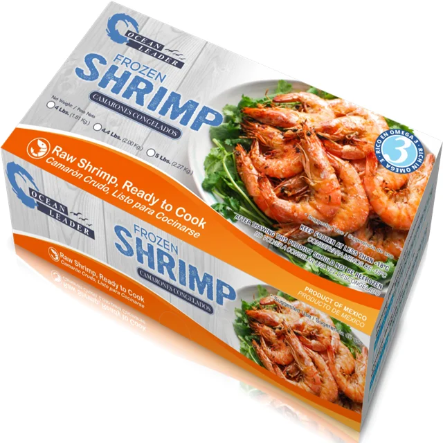 Frozen Shrimp Carton with Low Price - Durable & Recyclable