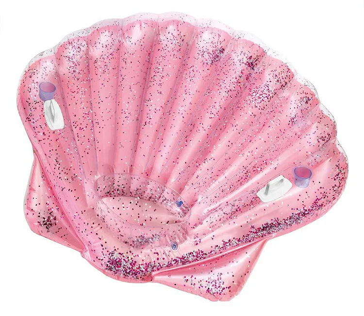 Durable PVC Inflatable Seashell Float - Perfect for Swimming