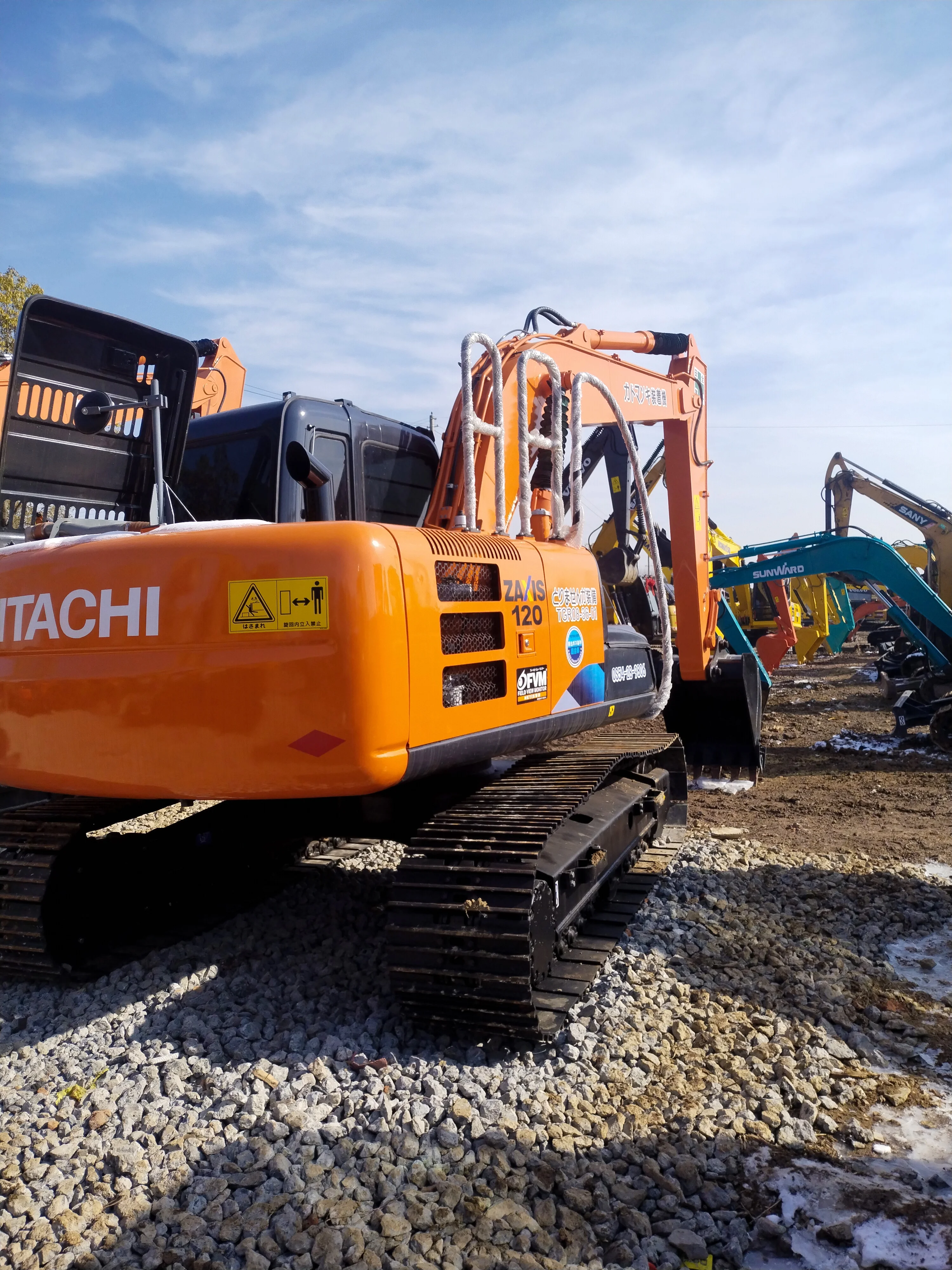 Hitachi Zx120 Used Excavator Used Hitachi Ex200-5 Excavator Hitachi ...