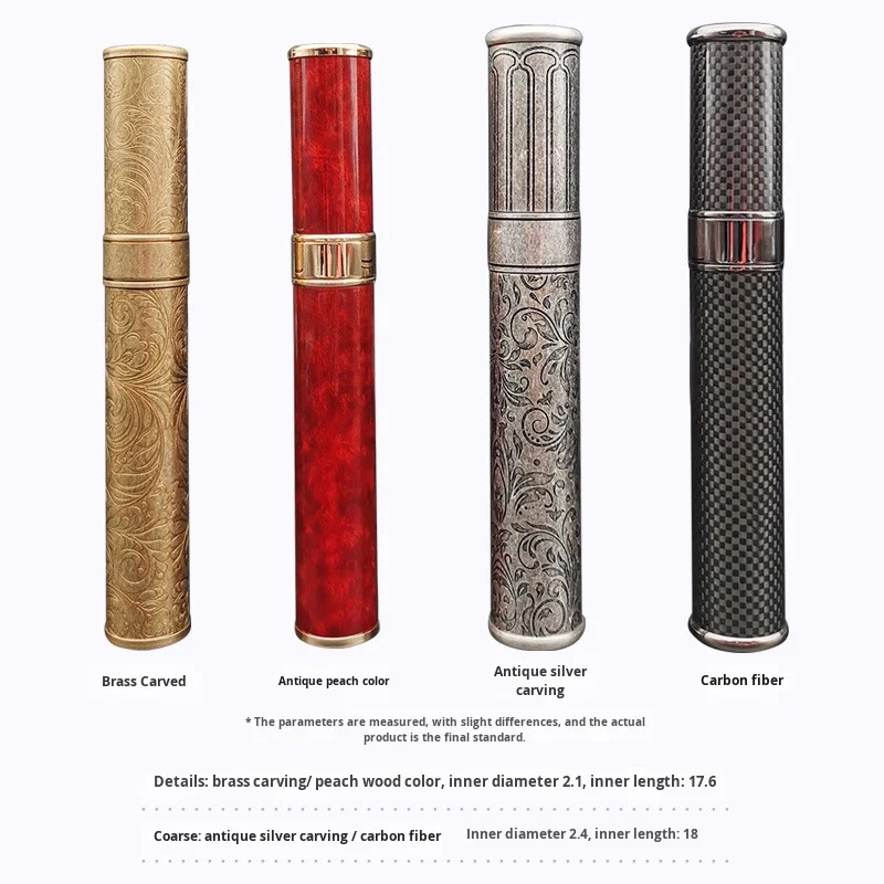 Portable Pure Copper Classic Vintage Style Cigar Tube Humidifier with ...