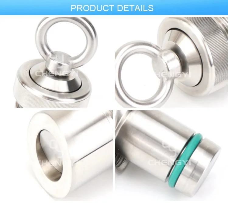 Sanitary Stainless Steel Plug + Nozzle Ingold + Nut For Ph,Do Electrode ...