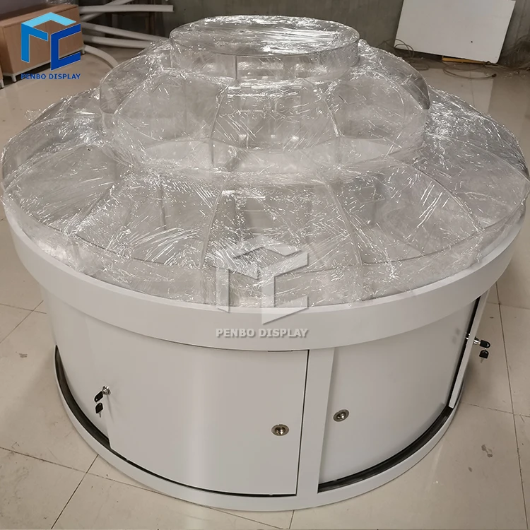 Custom Made Retail Candies POS Merchandising Shelf Display