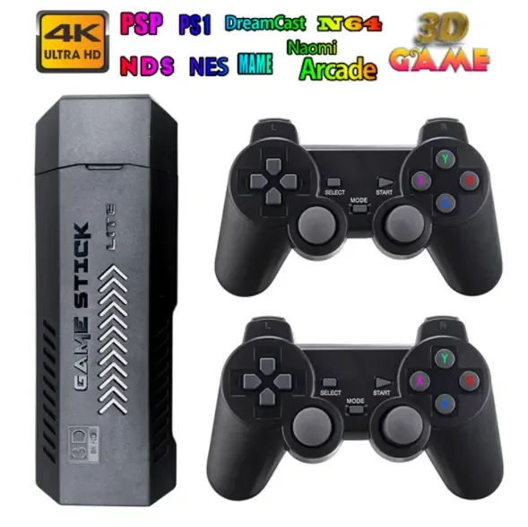 X2 Plus GD10 Pro 4K Game Stick - Retro Video Game Console