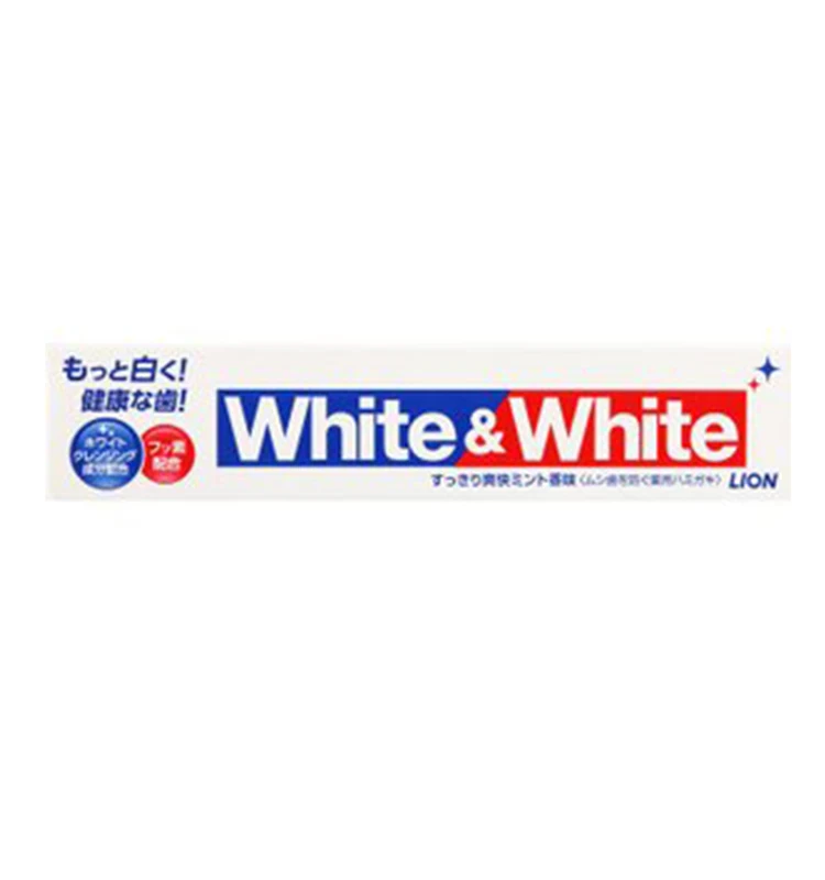 Lion White&white Fresh Mint Special Whitening Toothpaste