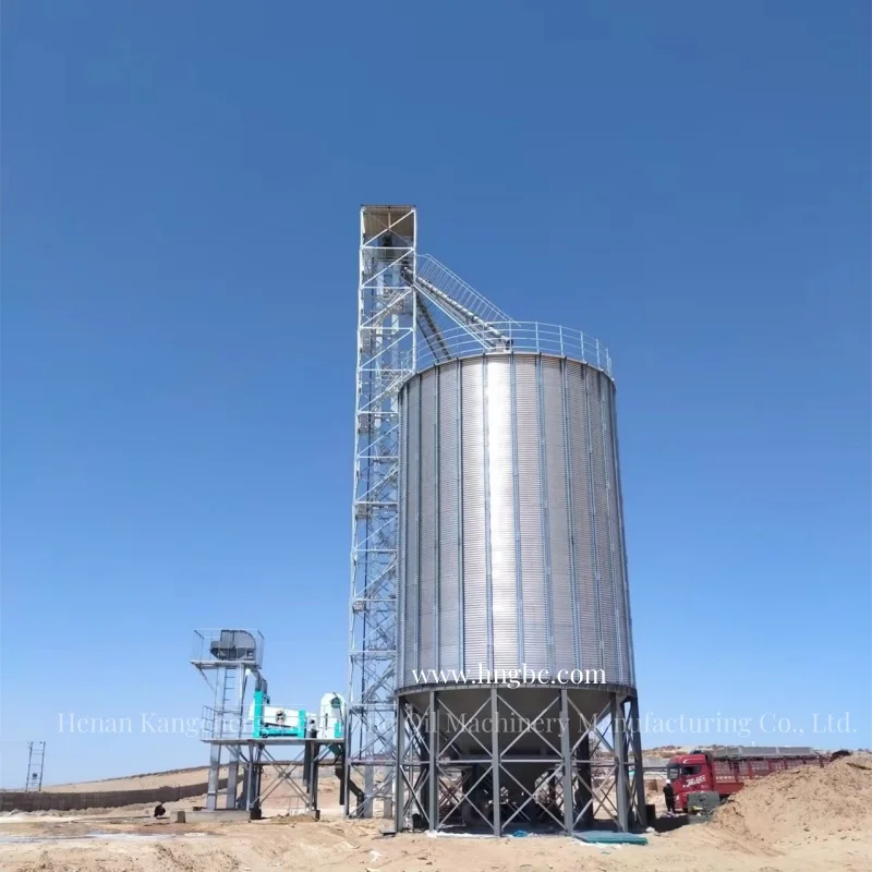 Customizable Steel Silos for Grain Storage - 50 to 2000 Tons