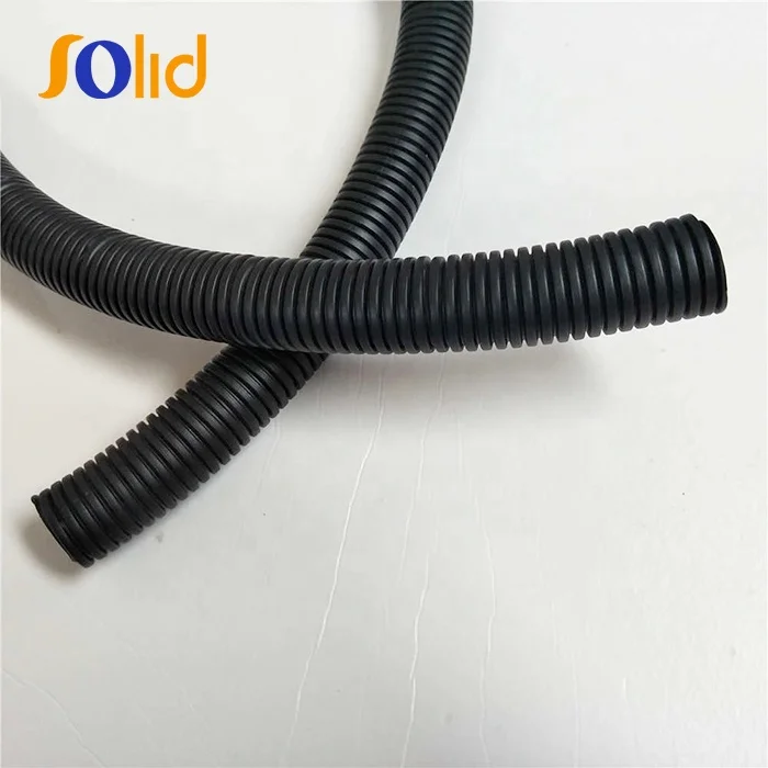 Colored Conduit PVC Flexible Plastic Corrugate Pipe