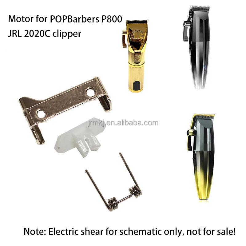 Professional Hair Clippers Set For Popbarber Jrl 2020c & Detachable ...