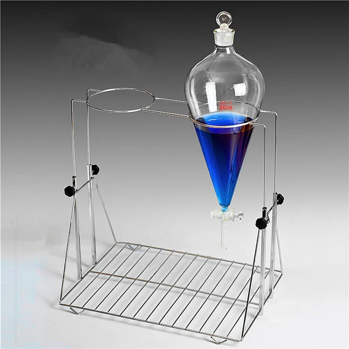 Stainless Steel Funnel Holder for Laboratory Research