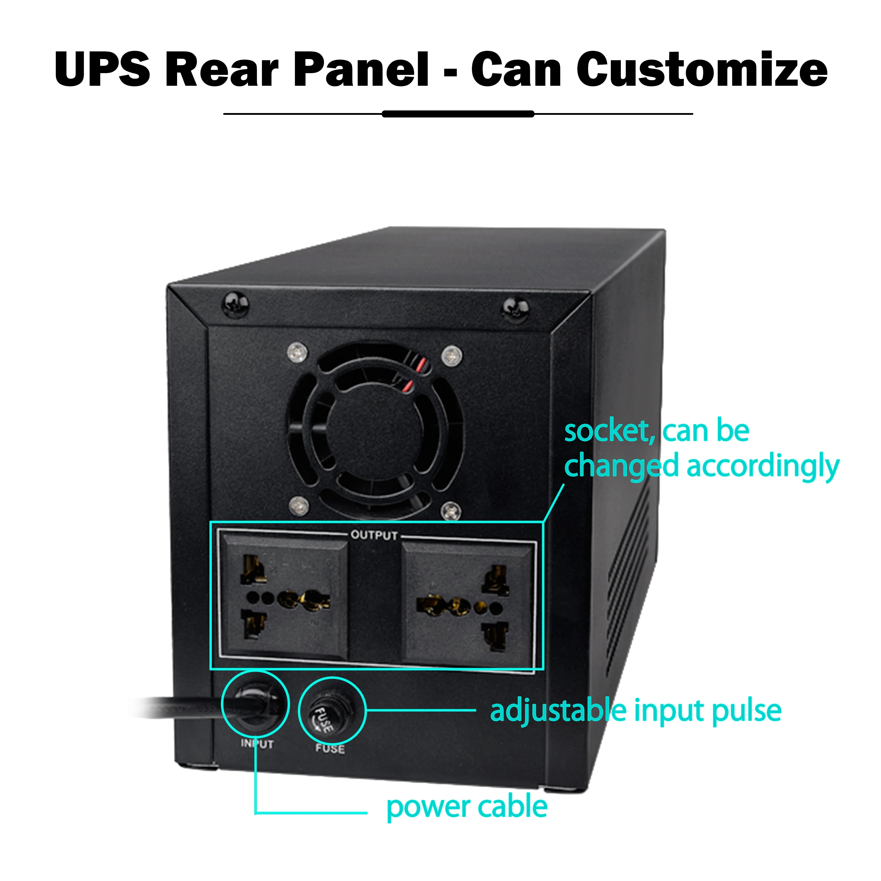 Line Interactive Avr Ups Stc1000 Lem Color Display 600w/1000va Tower ...