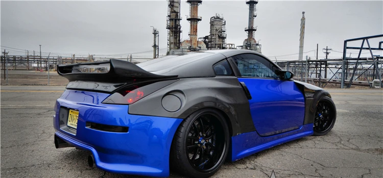 Darwinpro Dlk Style Wide Rear Bumper And Rear Fender Fornissan 350z ...