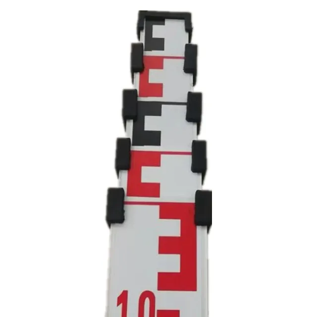 5m Telescopic Levelling Staff - Precision and Portability