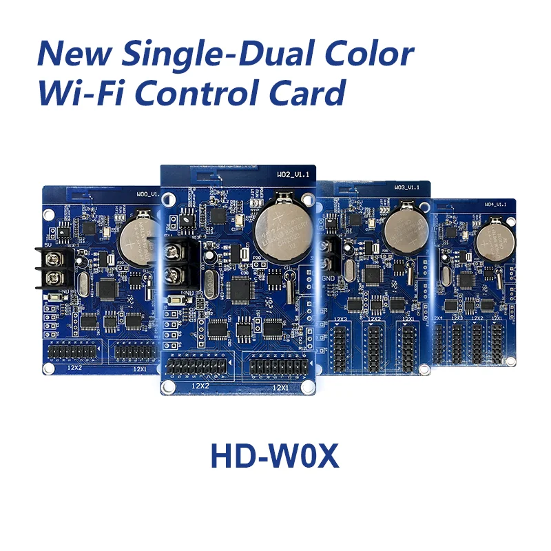 HD-W00 HD-W02 HD-W03 HD-W04 Huidu HD2020 HD2018 LED Control Cards