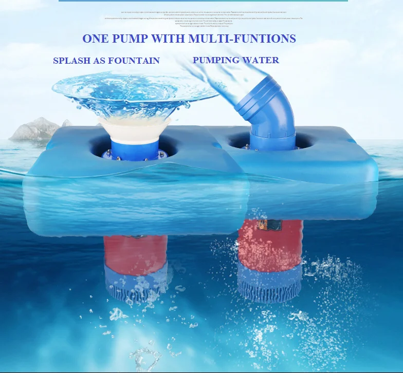 Aerator for Fish Farm - Floating Pump Aerator Splash Aerator