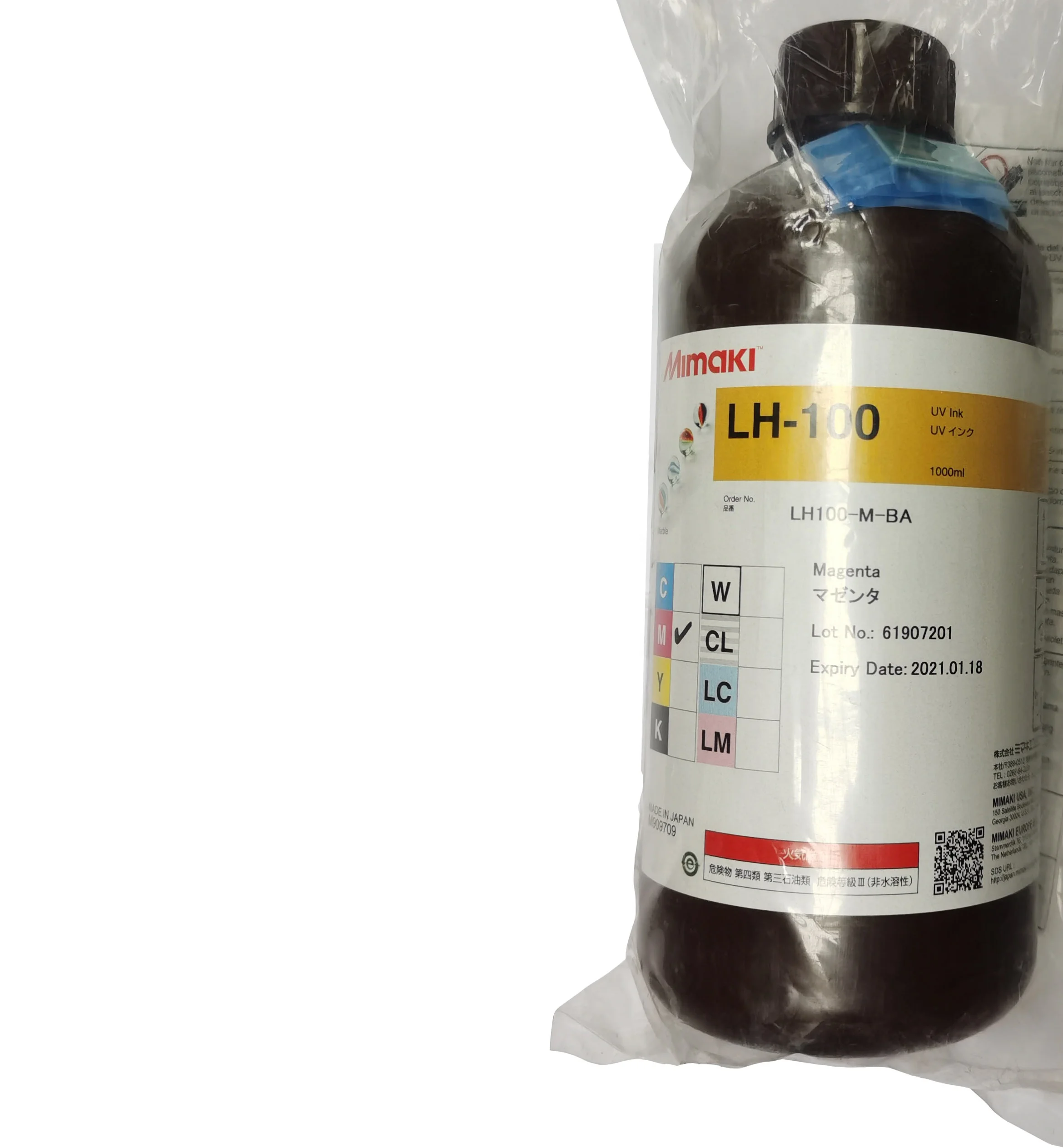 LH-100 1liter 1000ml Uv Ink for JFX200-2513 Ujf3042mkii 6042mkii Original Mimaki UV INK| Alibaba.com