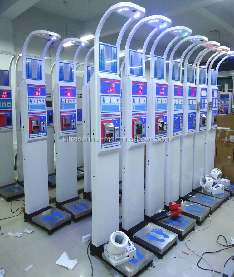 China Body Height And Weight Measuring Scale Machine - Buy Weight Scale ...