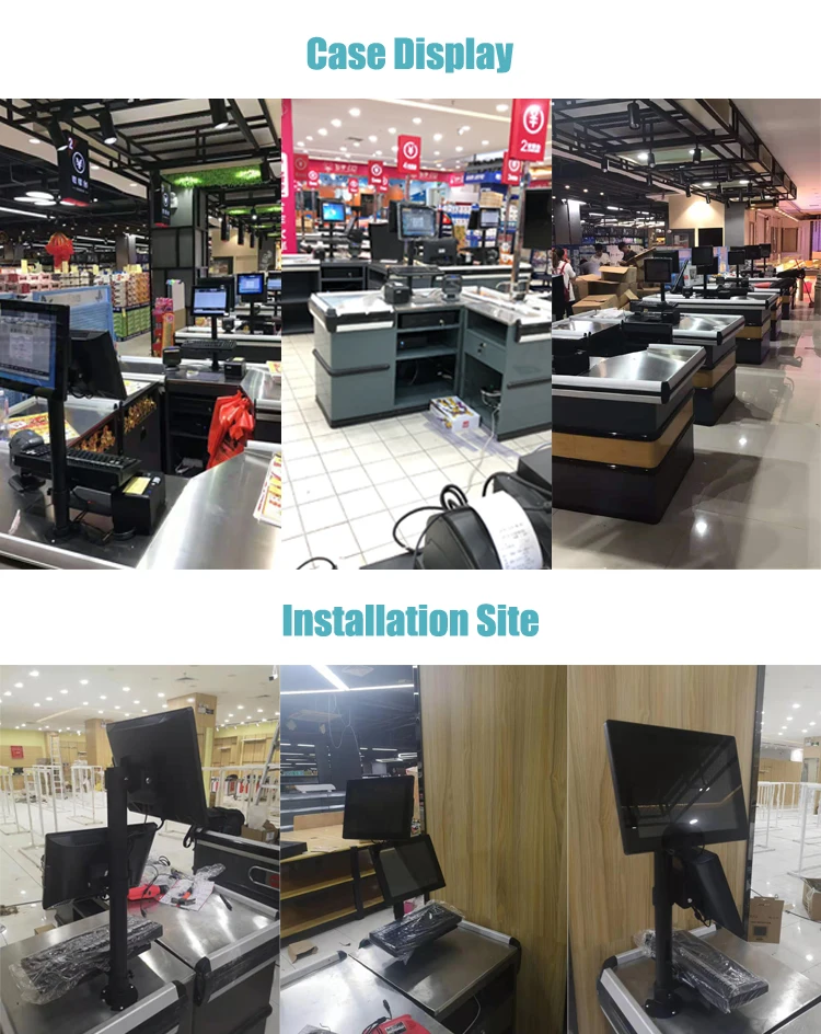 Supermarket Channel Cashier Cash Register Keyboard Stand 12'' 15'' 17 ...