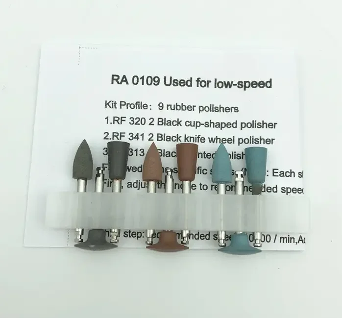 Dental Instrument Kit RA0109 Silver Amalgam Polishing Kits for Low ...