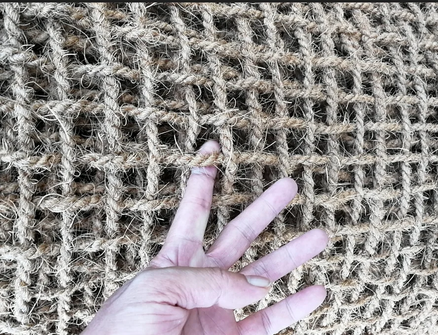 5cmx5cm Coconut Fiber - Coconut Shell Fiber Mat/coconut Shell Fiber ...