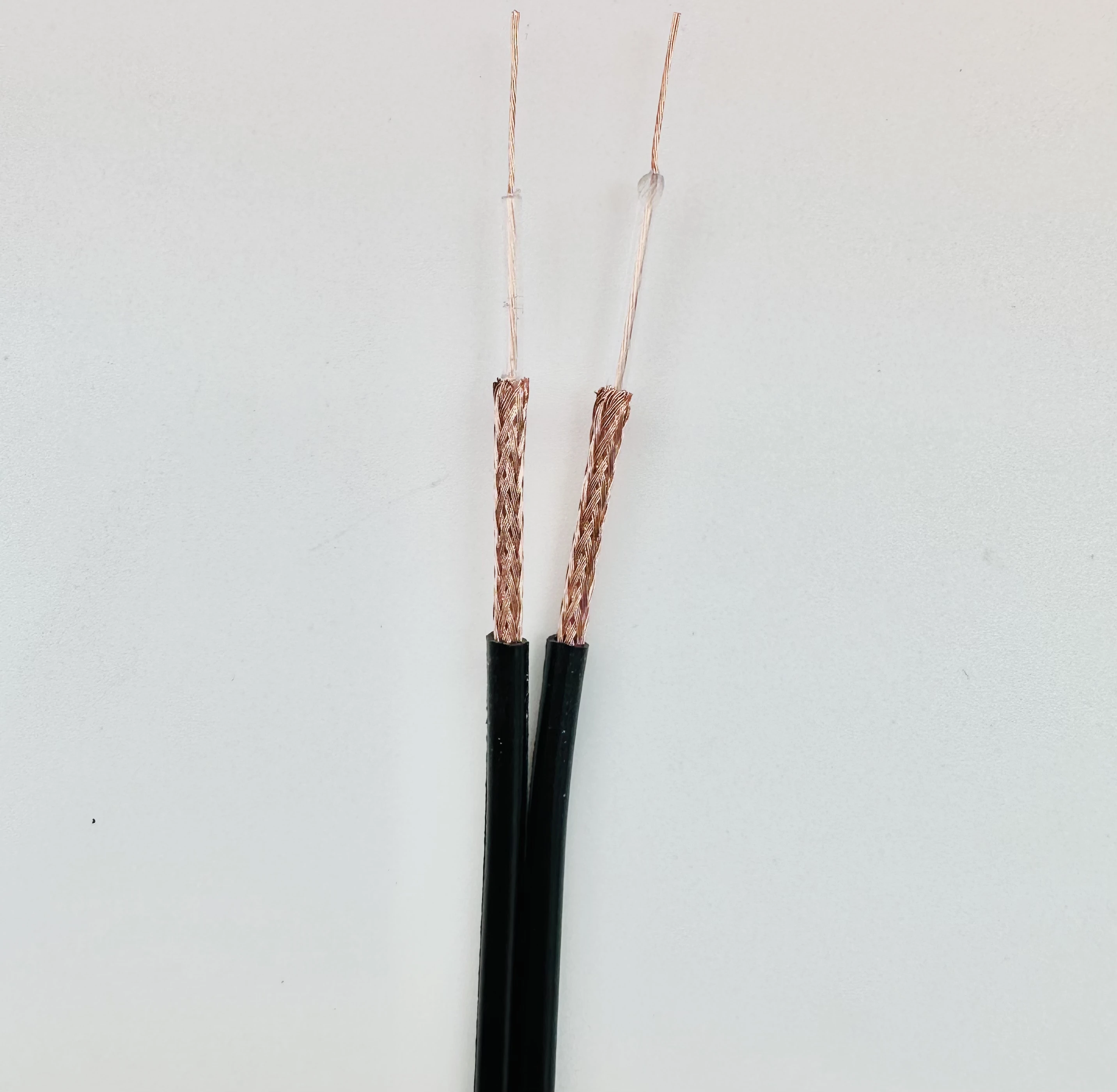 Customized Low Loss Dual coaxial cable High Quality OEM rg174 rg213 ...