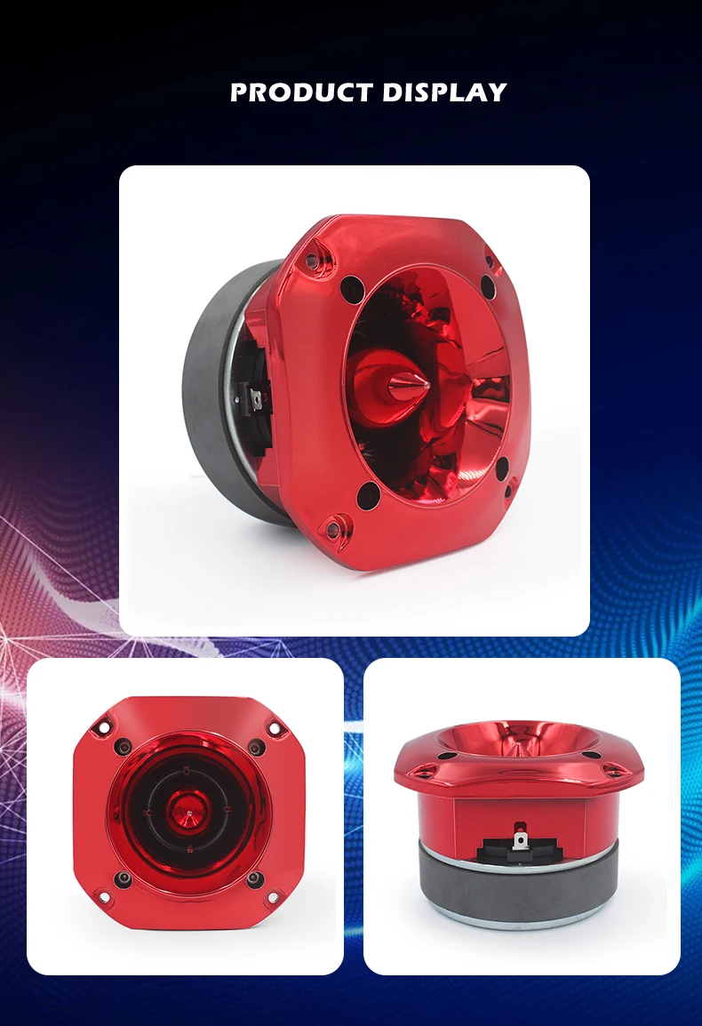 Powerfull 600w Super Car Tweeter Speaker 4 Inch 4 - 8 Ohm 1.5inch Vc ...