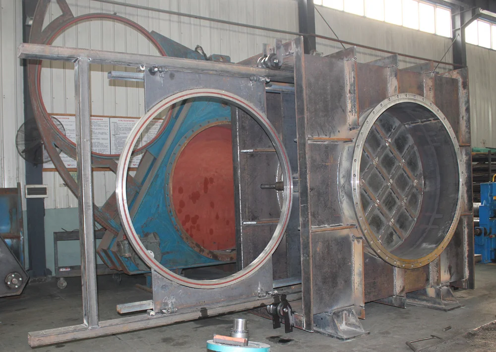 Goggle Valve Open Type Blind Valve for Blast Furnace Gas