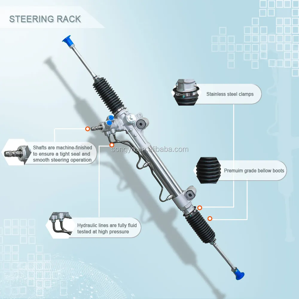 Cnwagner Repair Kit Electrical Gear Box Hydraulic Power Steering Rack ...