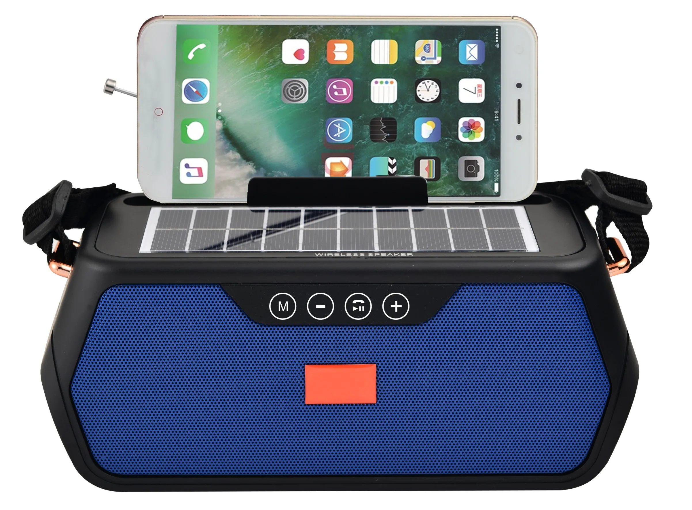 Original Factory Portable Solar Panel Wireless Speaker,Support Tf/usb ...