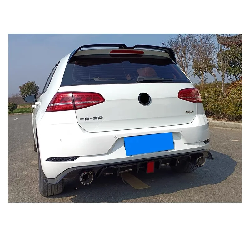 Auto Tuning Upgrade Bodykit ABS Carbon Fiber TCR Style for VW Golf 7.5 ...
