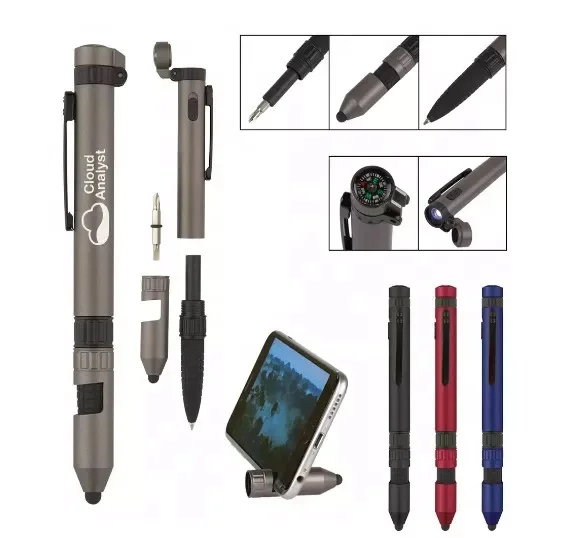 Screwdriver Pen with Stylus - 6 in 1 Multifunction Tool
