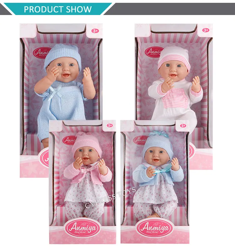 17 INCH Fashion Lovely Kids Doll Toy Silicone Baby Doll Toys Doll for ...