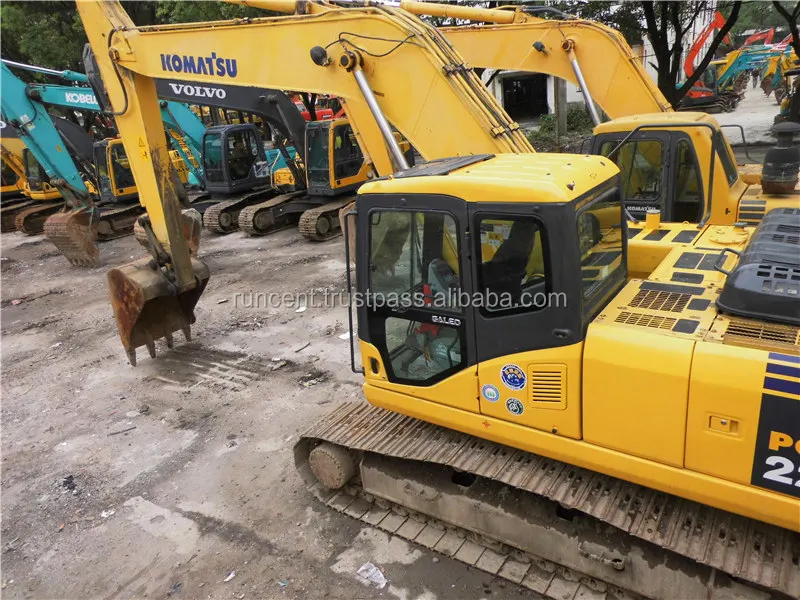 Original Japan Used Komatsu Pc220-7 Excavator/komatsu Pc200 Pc220 ...