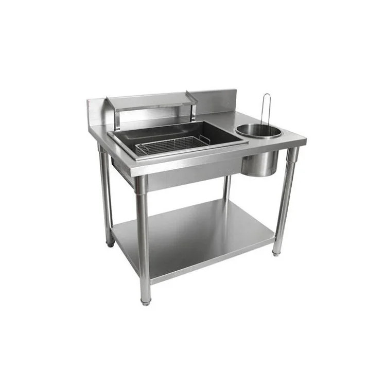 Hotel Restaurant Stainless Steel Manual Chicken Breading Table ...