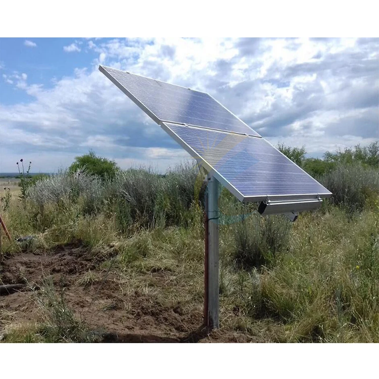 Adjustable Solar Panel Pole Ground Mount Bracket - Landpower Solar